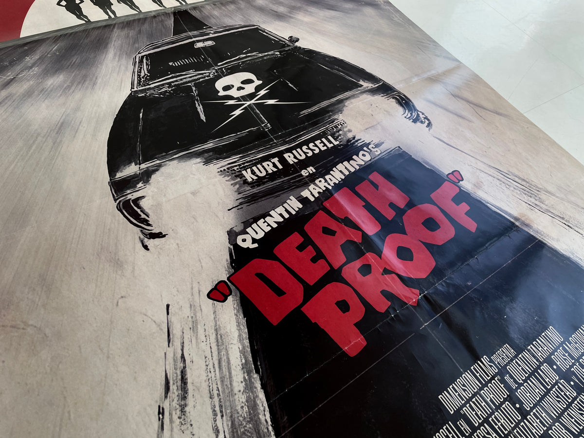 Vintage DeathProof Original Poster – NO BURCANCY