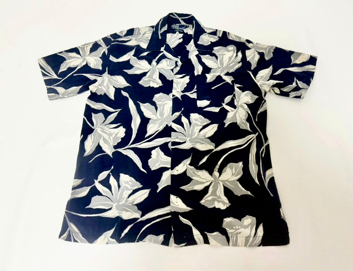 90s Polo Ralph Lauren CLAYTON Lily Loop Shirt M – NO BURCANCY