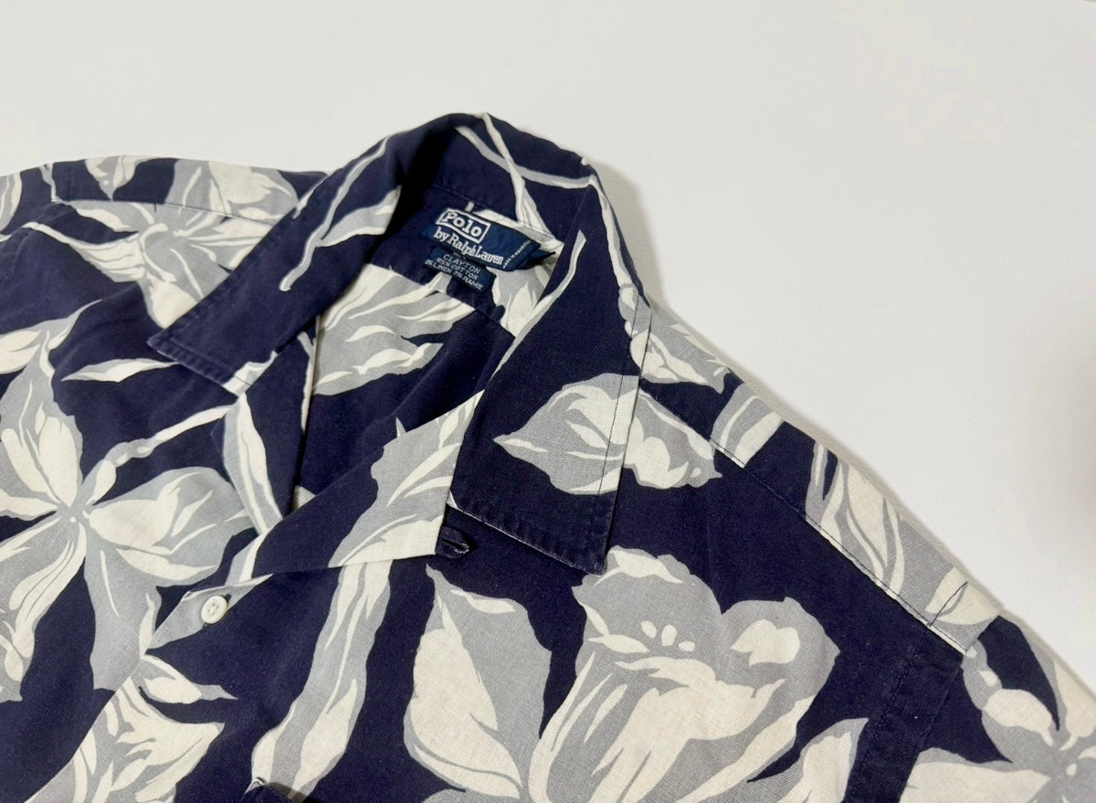 90s Polo Ralph Lauren CLAYTON Lily Loop Shirt M – NO BURCANCY